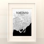 Toronto City Map, Art Print, Wall Decor - OurPoster.com